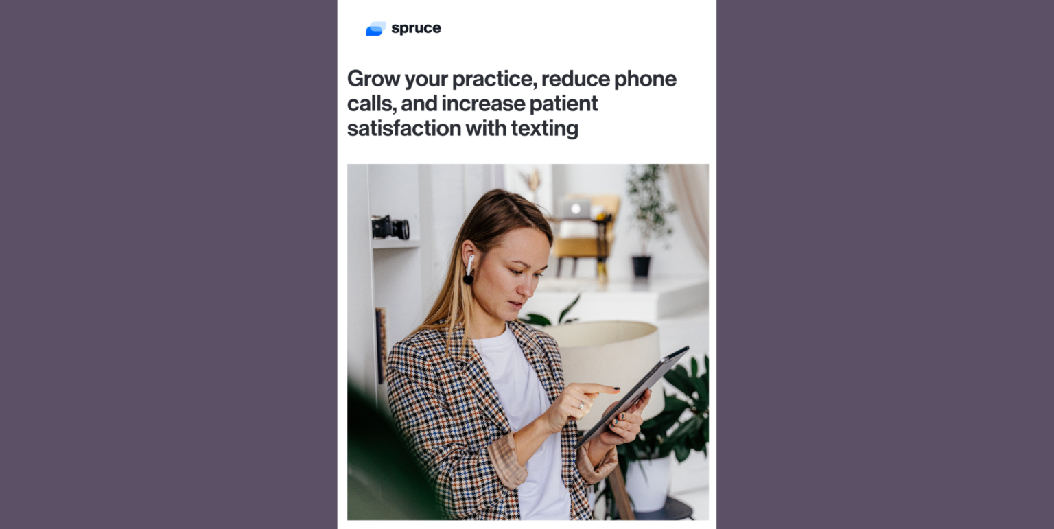 Integrative Practice Leverages Spruce to Reduce Phone Calls & Increase ...