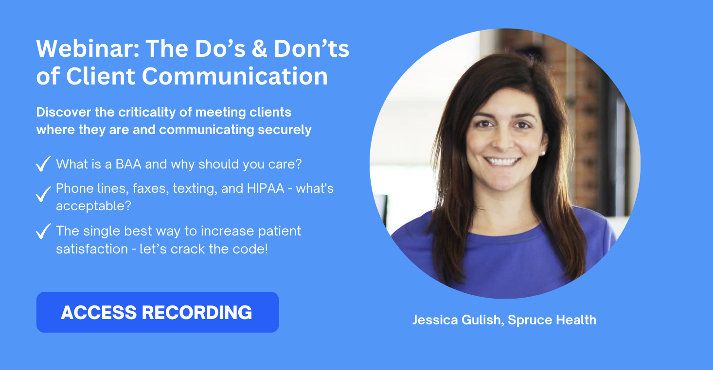 Recording: The Do’s and Don’ts of Client Communication – Spruce Blog